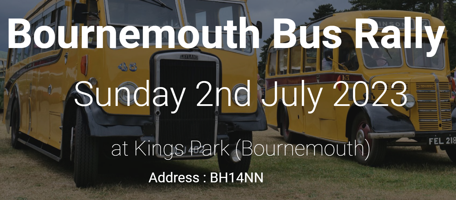 Bus Rally Calendar 2025 - Gussy Corliss