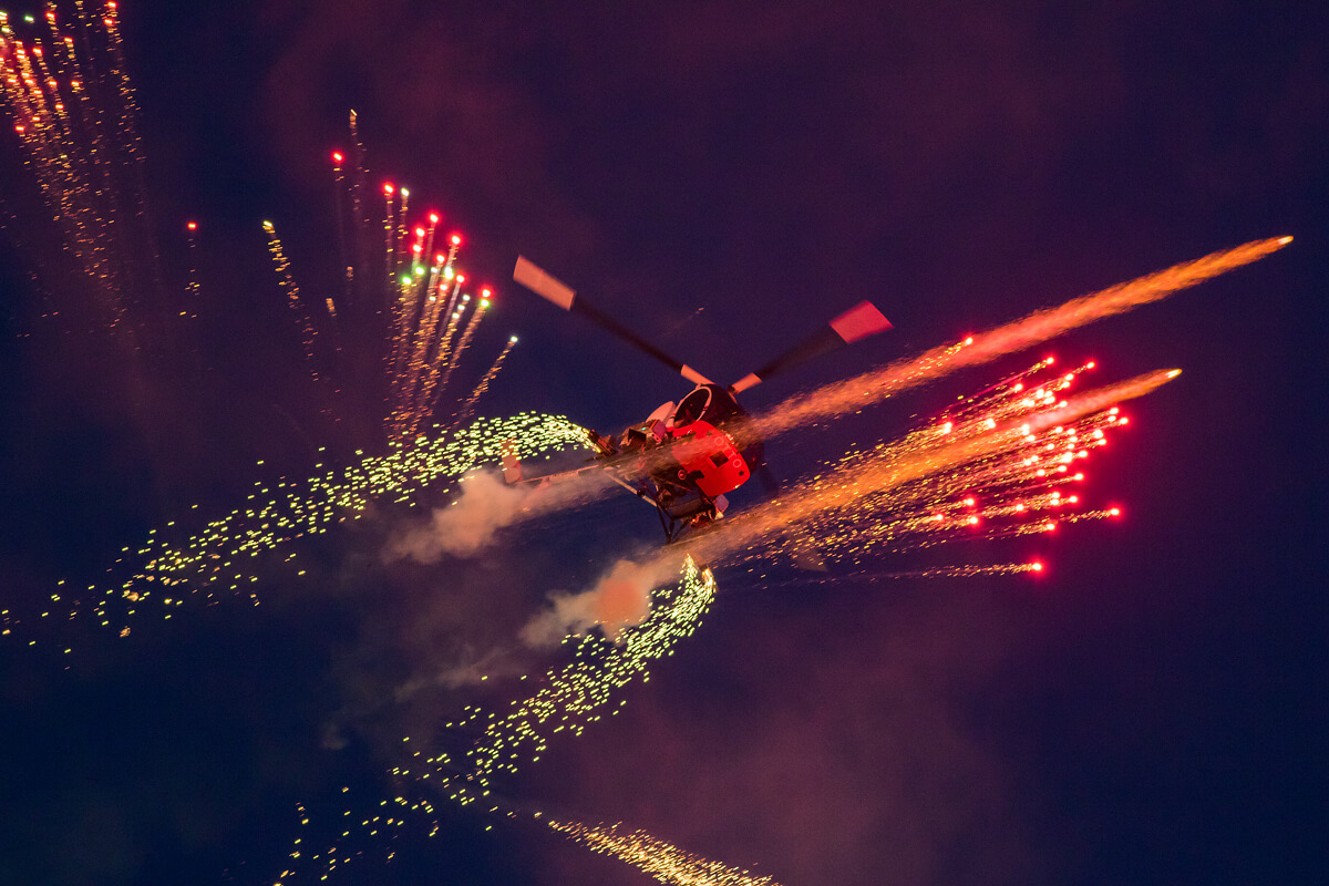 Bournemouth Air Festival 2022 Night Air Fireworks - morebus