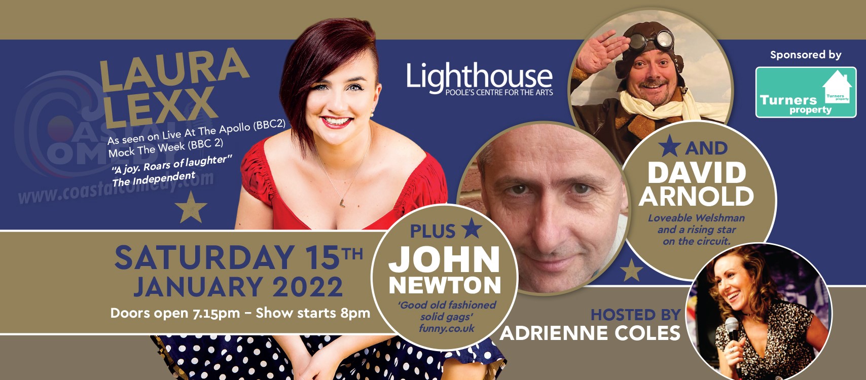 Coastal Comedy with Laura Lexx - morebus