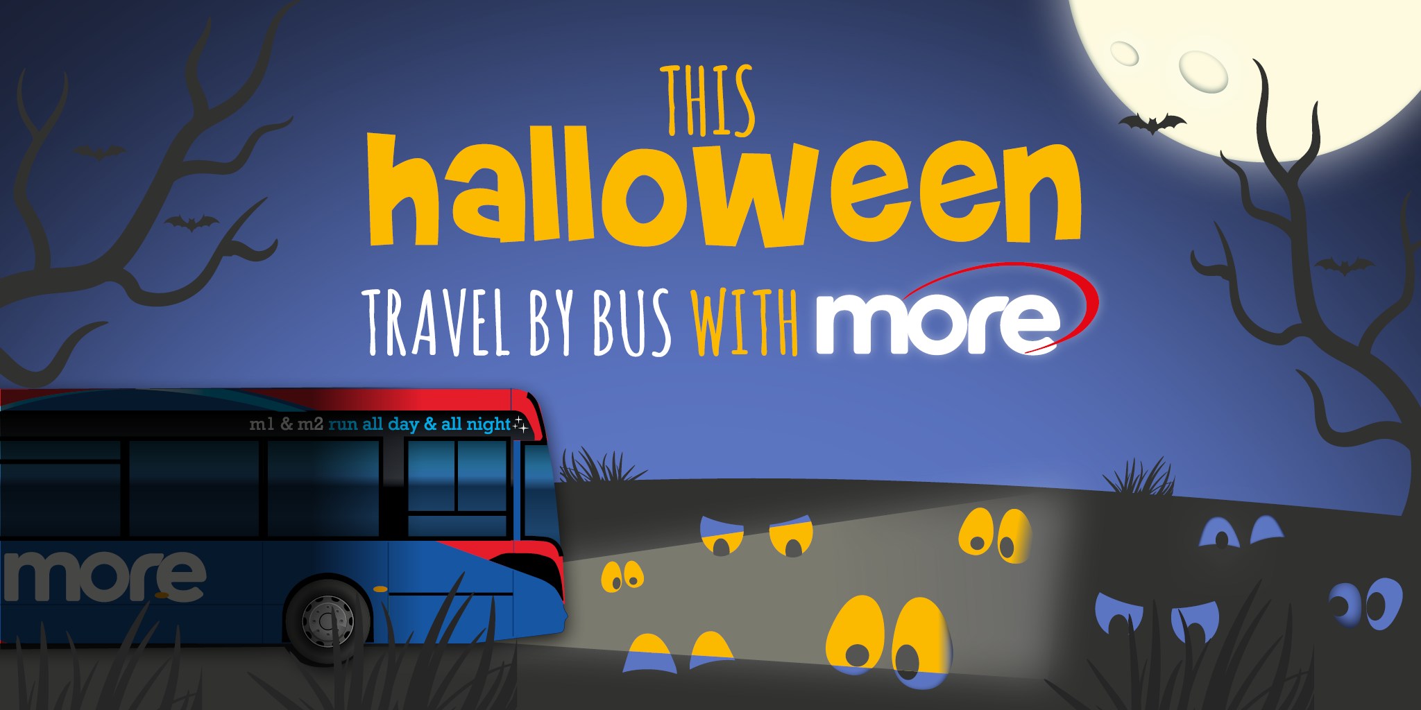 Spooky season half term activities you can get to by bus... - morebus