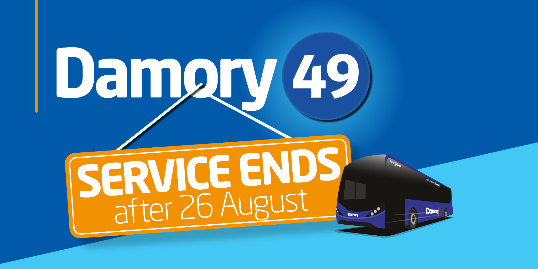 Damory route 49 withdrawn - morebus