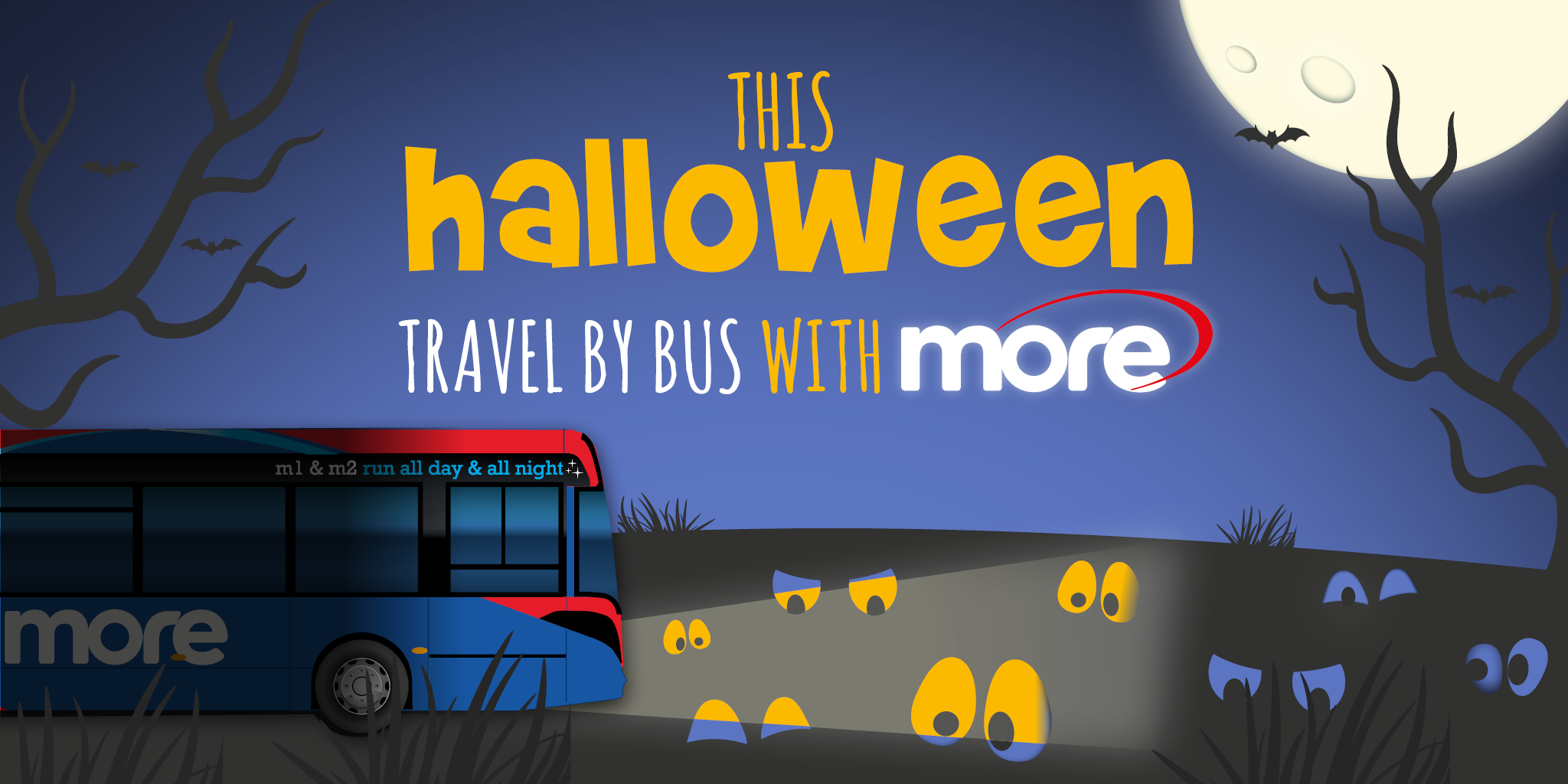 Go by bus, this Halloween - morebus