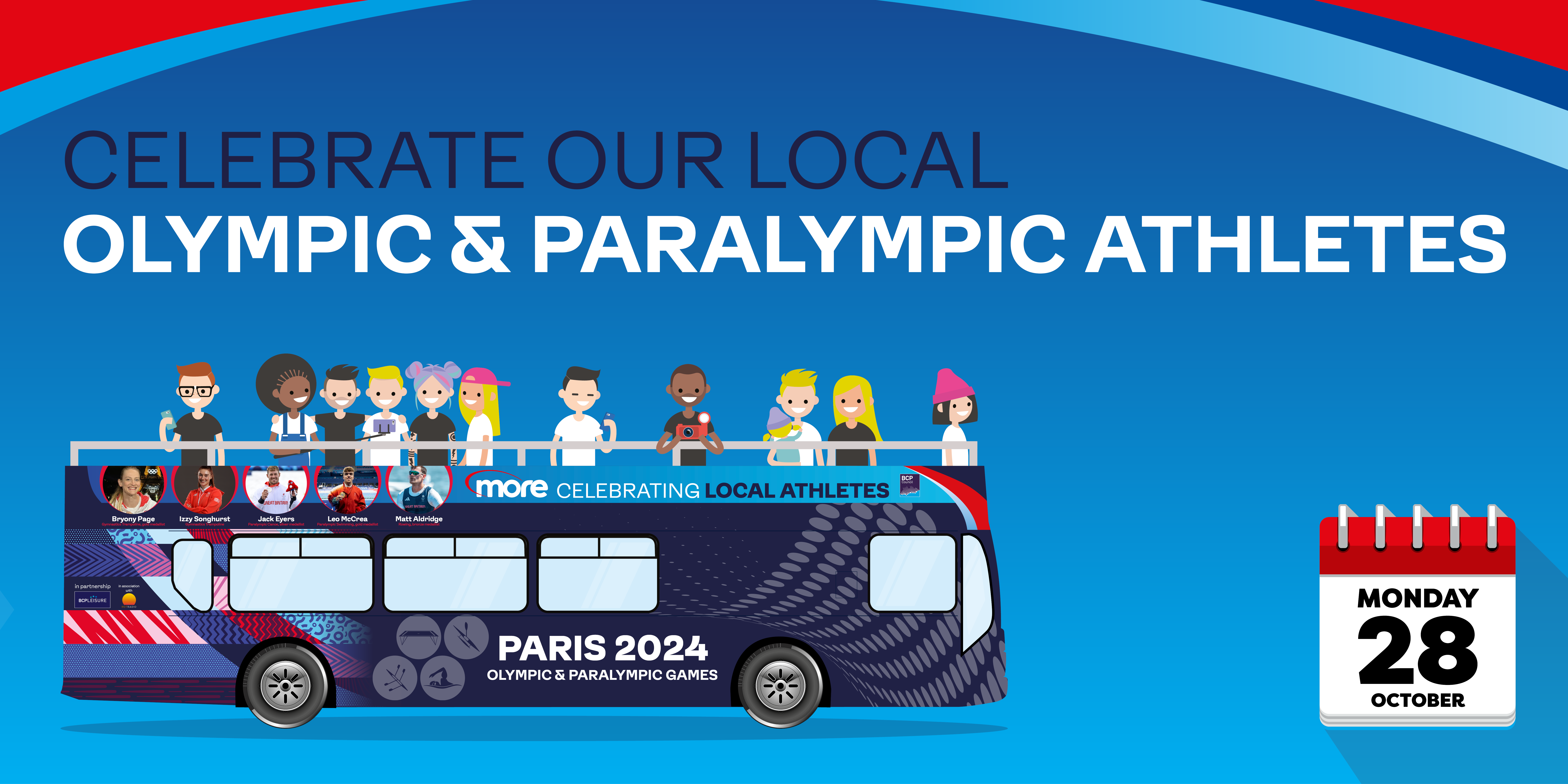 Celebrate our local Olympic and Paralympic athletes! - morebus