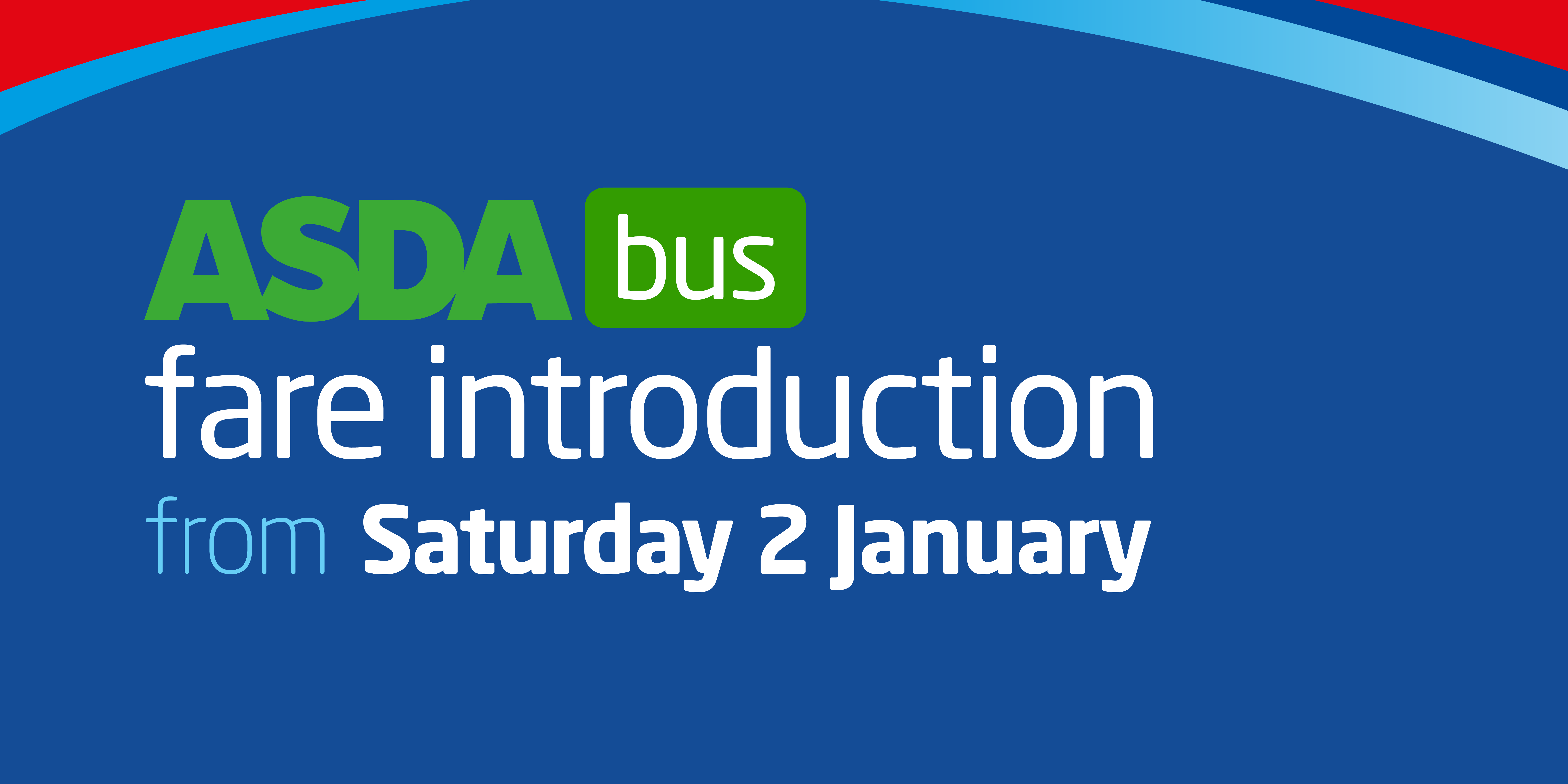 Asda bus fare introduction from 2nd January - morebus